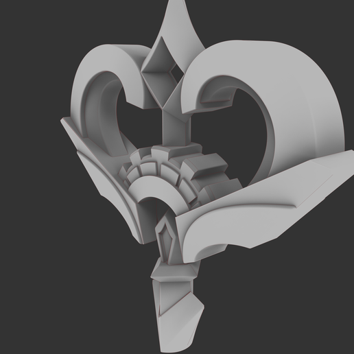 🔙 Sandrone back key - Genshin Impact・ 3D File for 3D printing・Cults