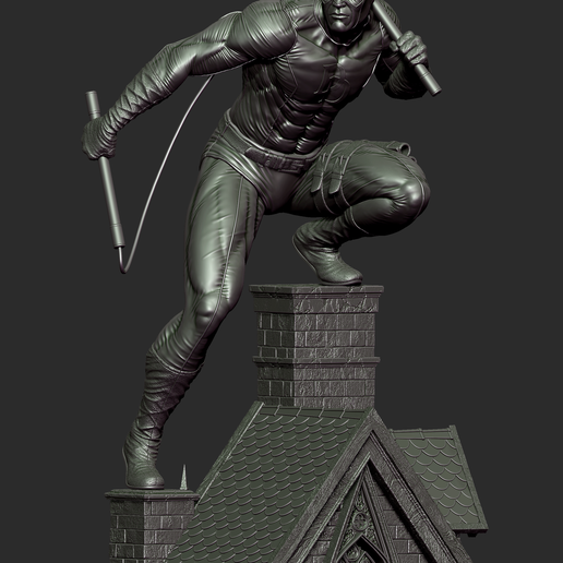 👤 CLASSIC DAREDEVIL・ STL File for 3D printing・Cults