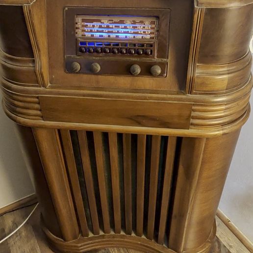 📻 Philco Radio Faceplate・ STL File for 3D printing・Cults