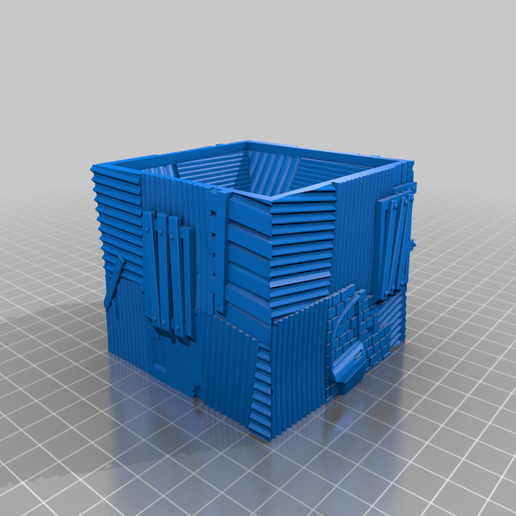 🎲 Shanty dice tower/watch tower・Free 3D File for ・Cults