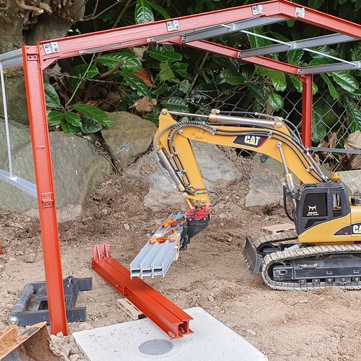 🚧 Beam Pack (H Beam / I Beam) Shed/Warehouse/Barn・ STL File for 3D ...