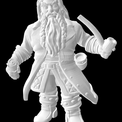 🎲 Gundren Rockseeker・Free STL File for 3D printing・Cults