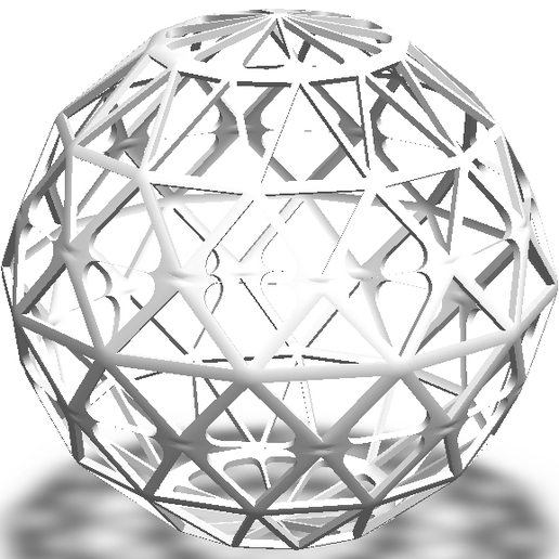 sphere 3d shape cut out