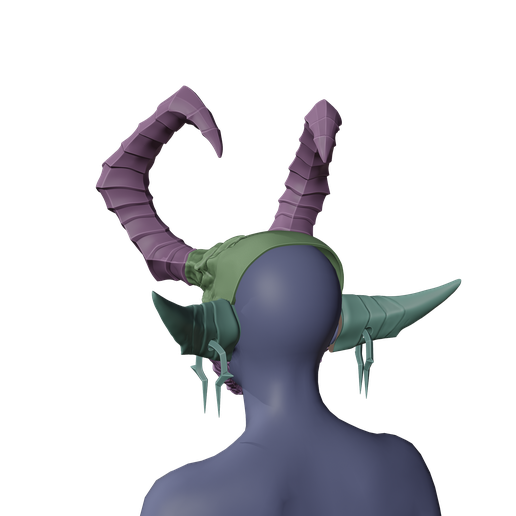 🤘 Marvel Rivals Magik Darkchylde Cosplay Horns and Full mask・ 3D File ...