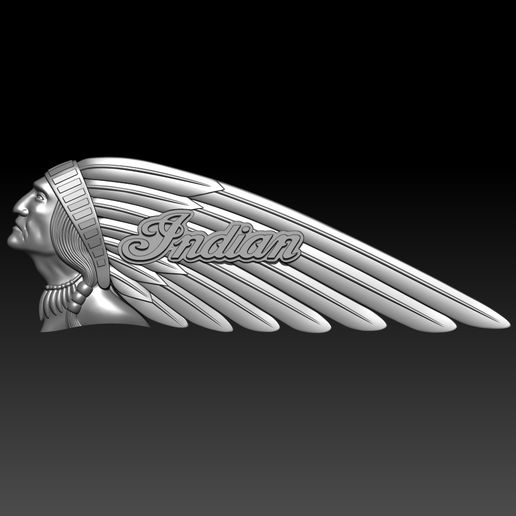 🏍️ INDIAN・ STL File for ・Cults