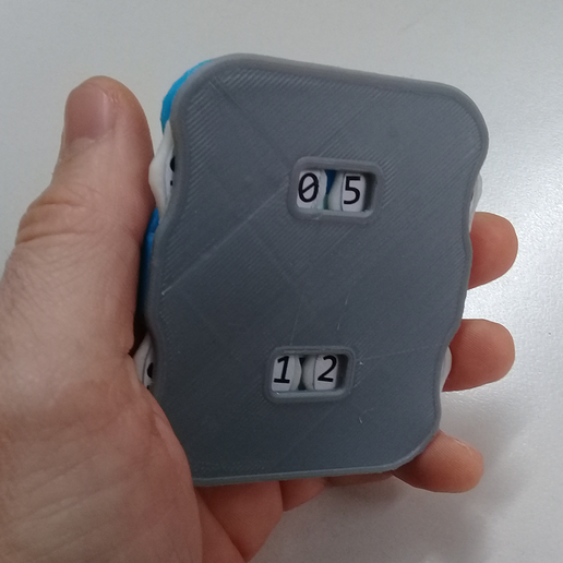 STL file Mini Dial Counter for BoardGames ♟ ・3D print object to ...