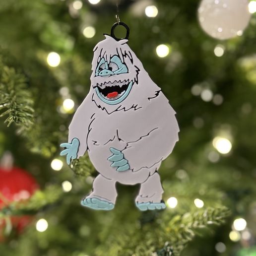 🎄 Bumble the Yeti Ornament・ STL File for 3D printing・Cults