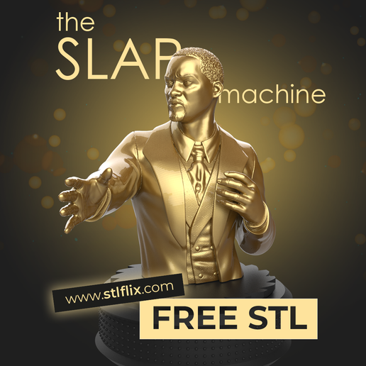 🪨 The Slap Machine・Free STL File for 3D printing・Cults