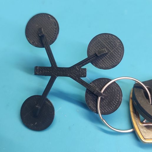 🗝️ FPV Drone keychain・ STEP File for 3D printing・Cults