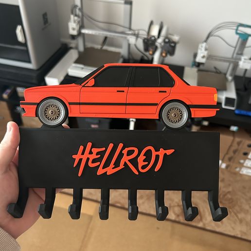 🔑 BMW E30 Key hanger・ 3D File for 3D printing・Cults