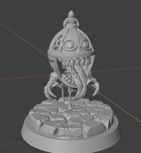 👹 dnd censer mimic und non-mimic Paket・ STL Datei für 3D-Druck・Cults