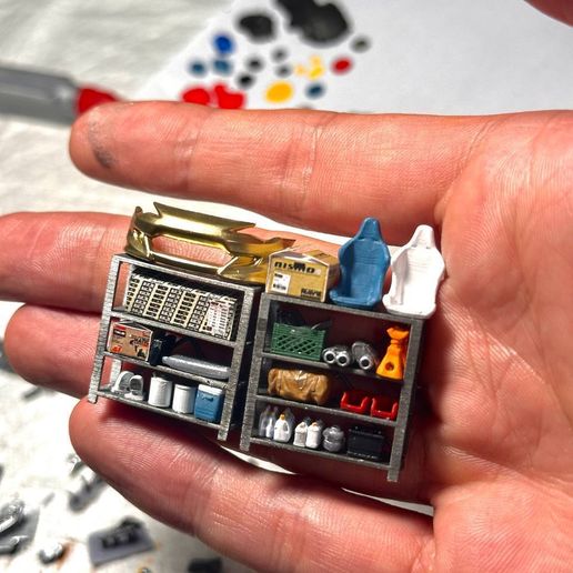 🎨 Garage Tool Shelf・ 3D File for 3D printing・Cults
