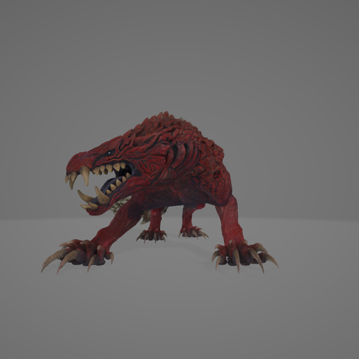 👹 MONSTER HUNTER ODOGARON・ STL File for 3D printing・Cults