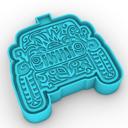 STL file jeep design - freshie mold - STL for silicone mold 🪔 ・3D ...
