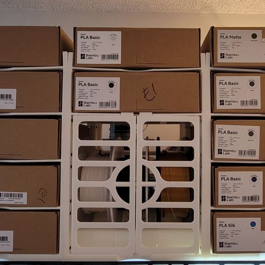 🪢 Modular filament box organizer・Free STL File for ・Cults