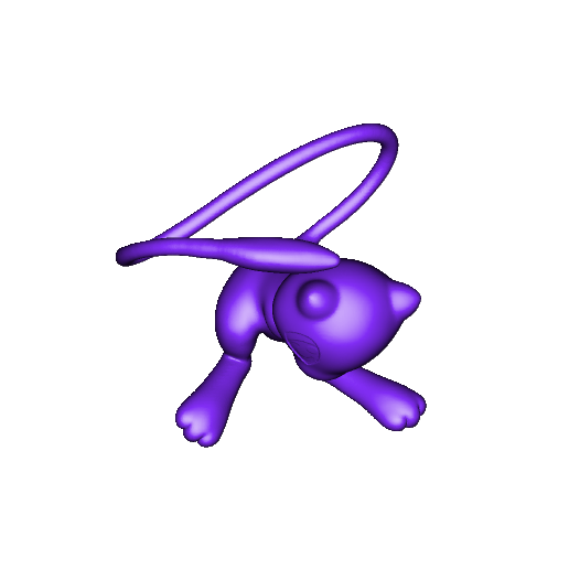 STL file Mew pokemon 🐉 ・3D printable model to download・Cults
