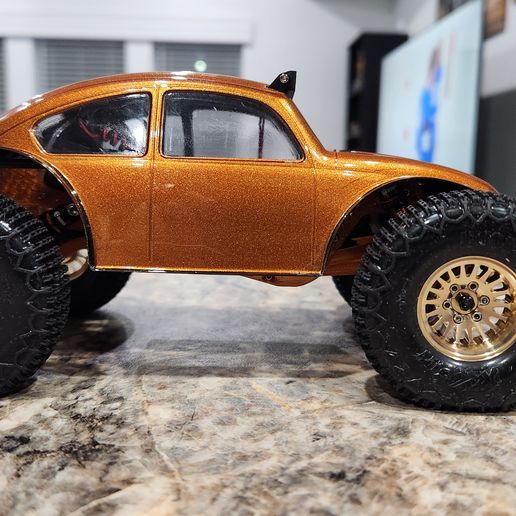 🐛 SCX24 Injora VW Bug - Chassis Kit・ STL File for 3D printing・Cults