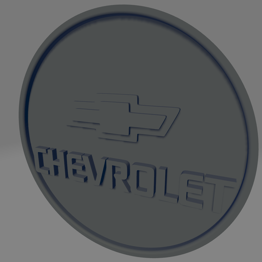🚙 Chevrolet Coaster (with letters)・ STL File for ・Cults