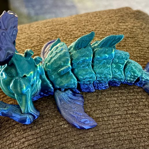 🇫🇯 FIJI MERMAID - FLEXI - ARTICULATED - PRINT IN PLACE・3D Print with ...