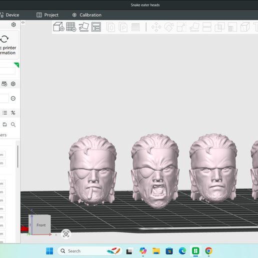 ⚙️ EATER OF SNAKES SOLID GEAR METAL HEADSCULPTS FOR 1:12 FIGURES・Free ...