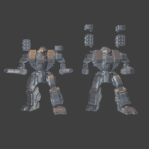 ⚔ Malleus Bellicus of the Mech Sphere - Primary and Custom Model・Free ...