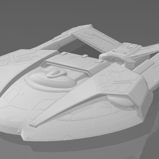 ️ STO - Federation - Steamrunner-class Blockade Runner Escort・Free STL ...
