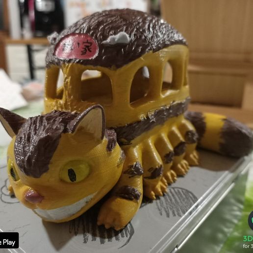3D print Catbus(My Neighbor Totoro)・Cults