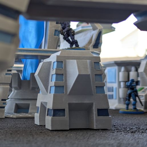 😇 Sci-Fi Generator Arena Terrain Collection - 28mm 32mm Wargaming ...