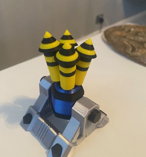 🧸 Clash of Clans Air defense・Free 3D File for 3D printing・Cults