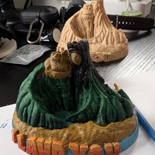 Impression 3D Uku & Lele (Lava) (Fanart) • Fabriqué avec une imprimante ...