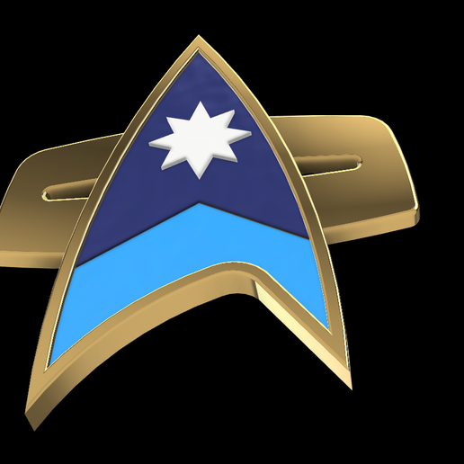 📛 MN Resistance Ds9 Badge - Fanart・ STL File for 3D printing・Cults