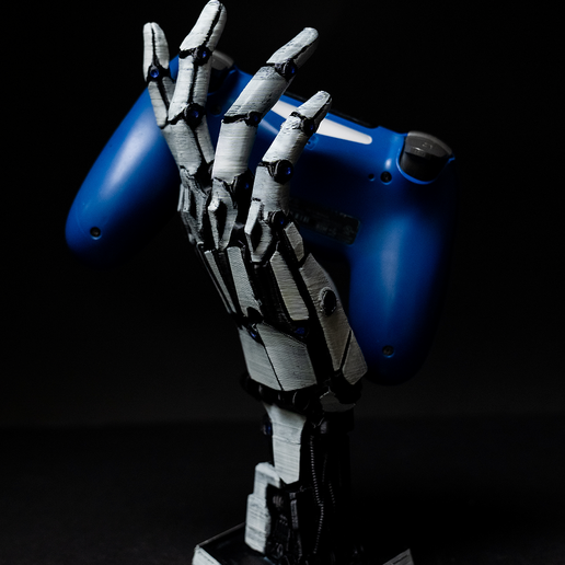 🤖 Robot Hand Controller Holder・ 3D File for ・Cults