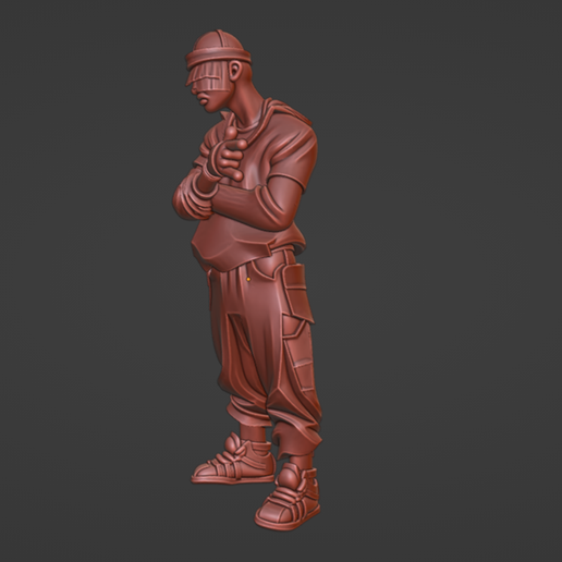 🧸 Hip Hop style guy・Free STL File for 3D printing・Cults