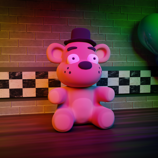 STL file Plush Freddy FNAF 🐻 ・3D printer design to download・Cults