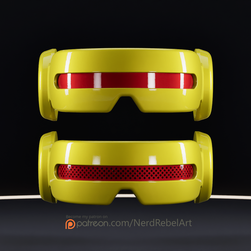 🪖 Cyclops visor・Free STL File for 3D printing・Cults