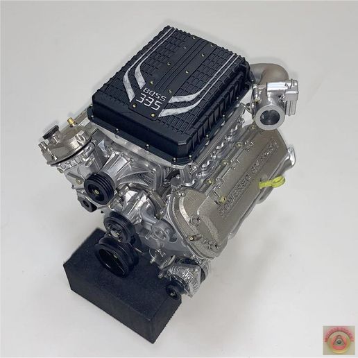 🚙 FORD BOSS 335 (Miami V8) - ENGINE・ STL File for 3D printing・Cults