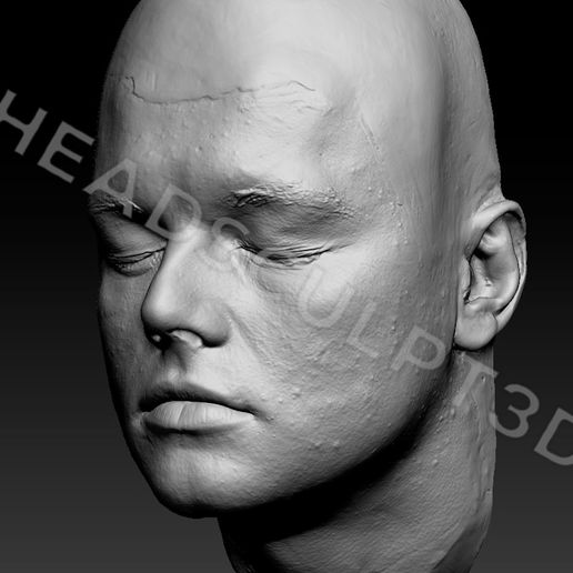 🩻 Leonardo Dicaprio Lifecast 3D Scan Head Likeness (Titanic, Wolf of ...