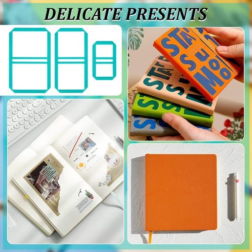 🎶 3-Piece Mini Bookbinding Tool Set – 3D Printed Sticky Notes & Mini ...