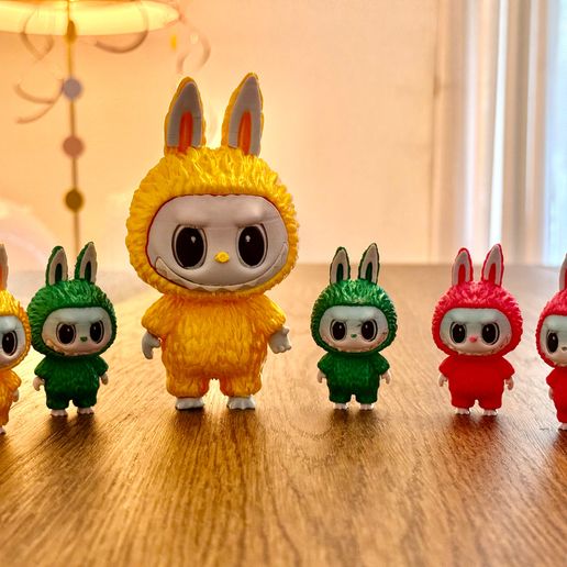 🎨 LABUBU・3D Print with the Bambu Lab P1S 3D printer・Cults