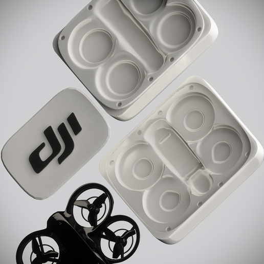 STL file Dji neo series : Protective Travel Case V1 🧞‍♂️ ・Model to ...