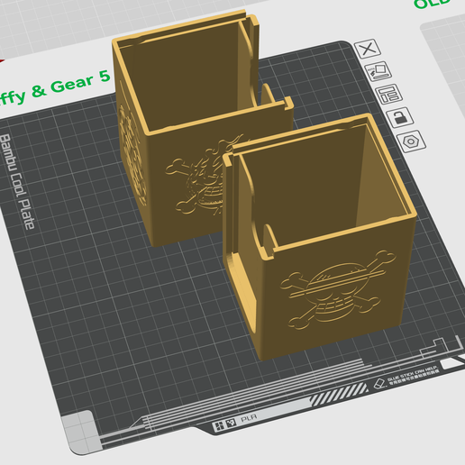 📦 Deck Maker Set Juego de Cartas One Piece Deck Box Joly Roger Luffy ...