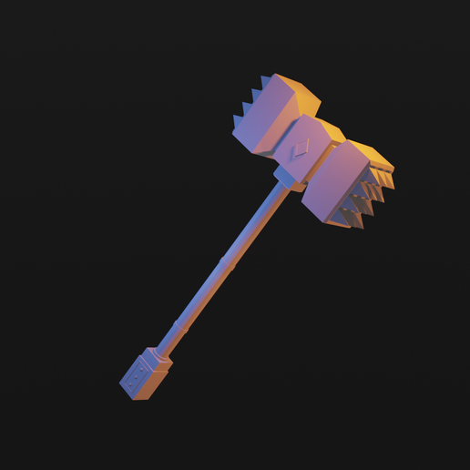 🔨 Hammer - Custom model・Free STL File for ・Cults