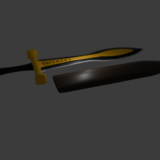 🌙 Moon Blade・ STL File for 3D printing・Cults