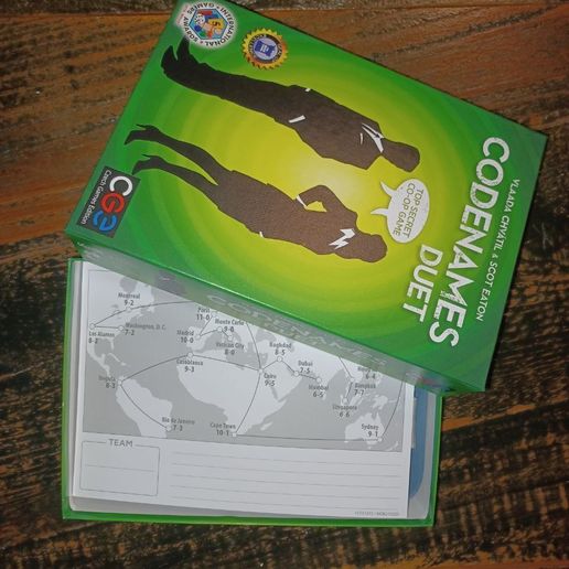 📦 Codenames: Duet, Box organizer・Free OBJ File for 3D printing・Cults
