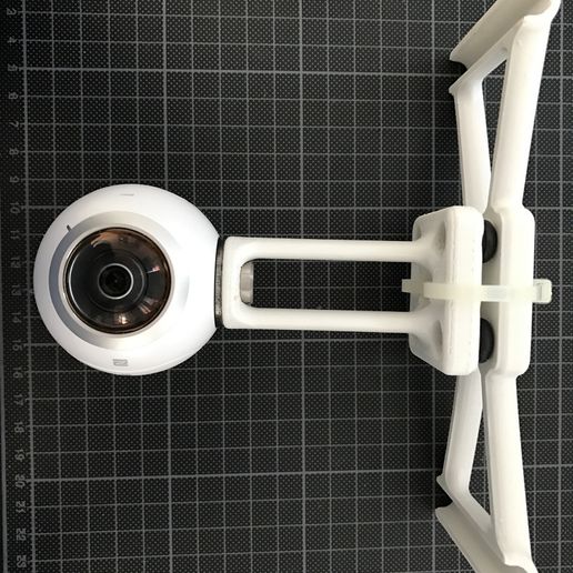 📷 360 Camera Mount for DJI Phantom 4 & Phantom 4 Pro・Free 3D File for ...