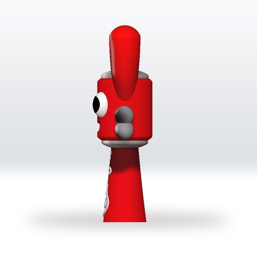 📁 Sprunki OC Coca Cola STL file 3D Model Character Fanart・Archivo STL ...