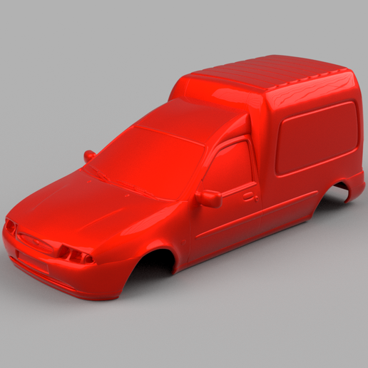 STL file STL FORD COURIER 1999 ( FOR RESIN PRINTER ) 🚙 ・3D printing ...