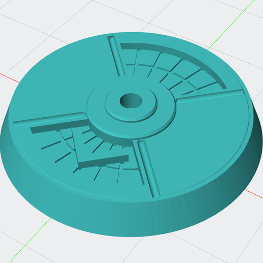 🎲 Battlefleet Gothic Bevelled Base・Free STL File for 3D printing・Cults