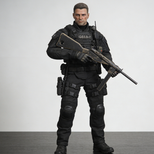 🔫 123 Pa 3.75-inch MP3008 Submachine Gun – Scene Model・ STL File for 3D ...