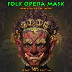 Folkoperamask best 3D printer files・1 models to download・Cults